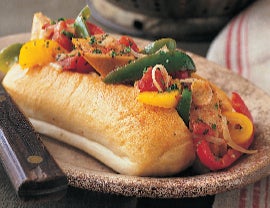 'Sausage' and Pepper Heroes Recipe