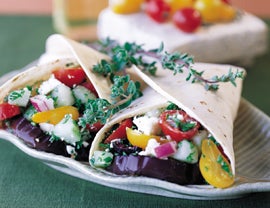 Grilled Greek Wraps Recipe