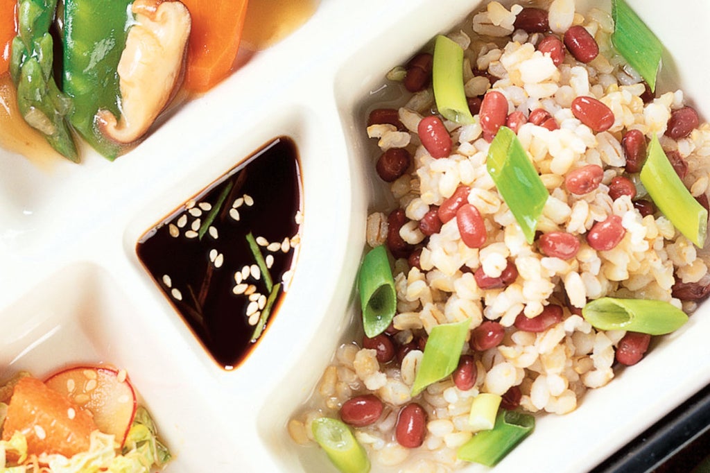 Rice and Barley with Gingered Adzuki Beans Recipe