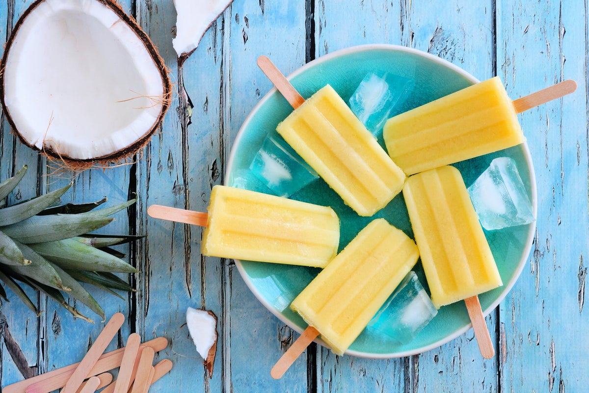 Vegan Tropical Popsicle Recipe
