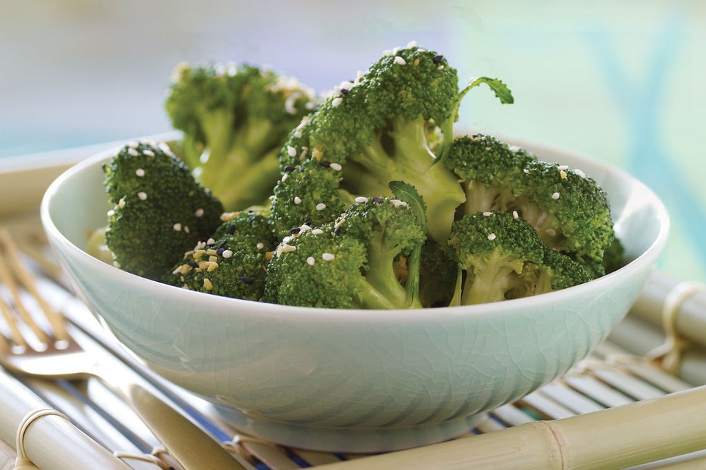 Sesame-Ginger Steamed Broccoli Recipe
