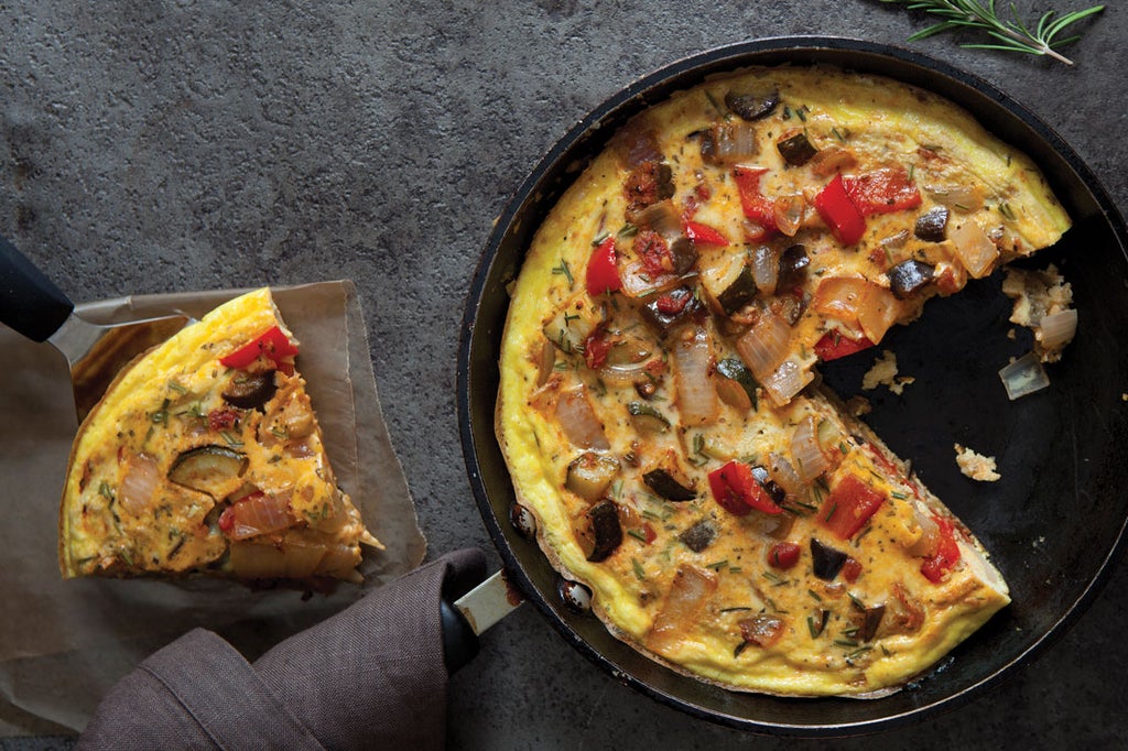 Rosemary Ratatouille Frittata Recipe