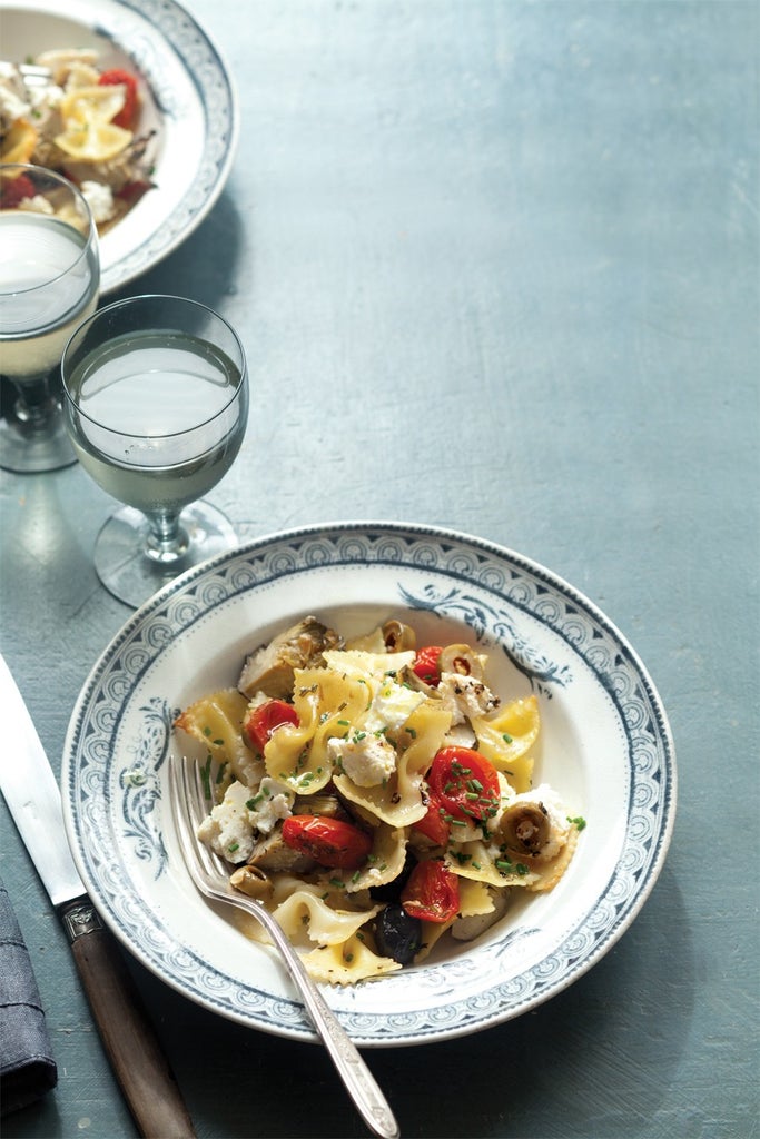 Farfalle with Artichokes al Cartoccio Recipe