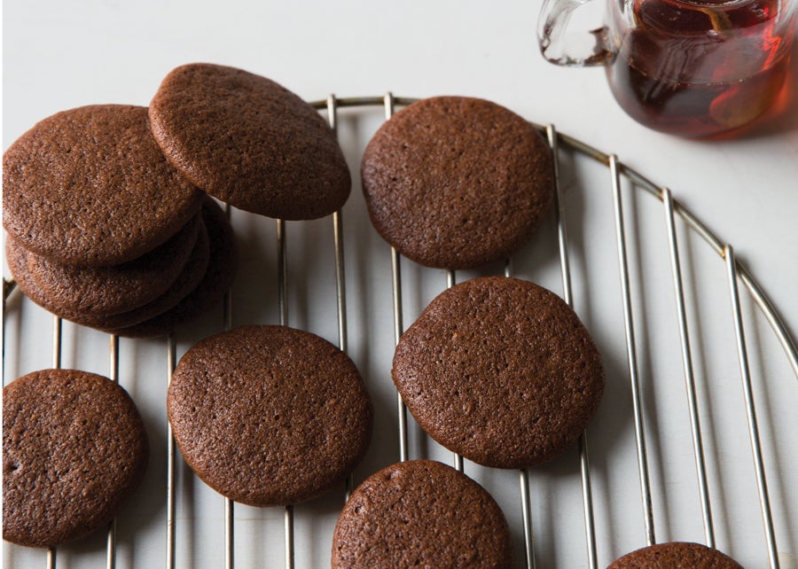 Chocolate-Orange Maple Snaps Recipe