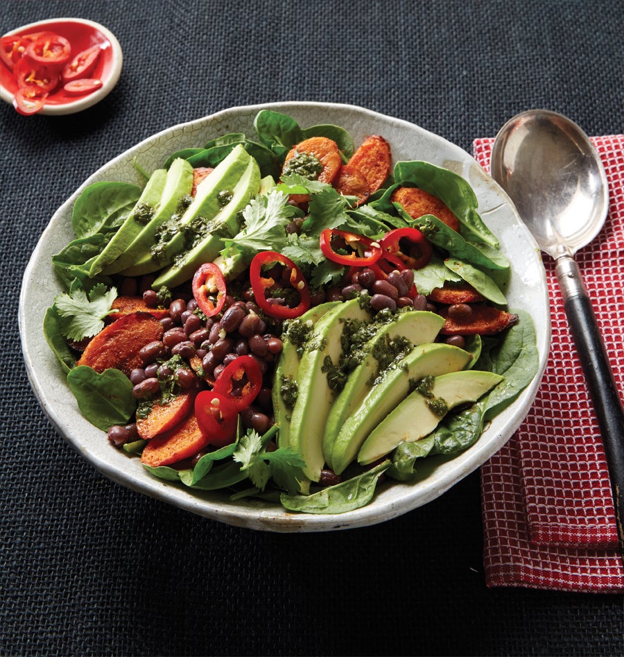 Warm Carrot And Adzuki Bean Salad Recipe