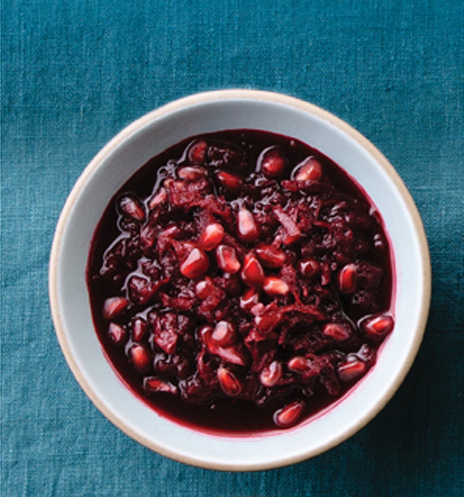 Pomegranate-and-Beet Compote Recipe