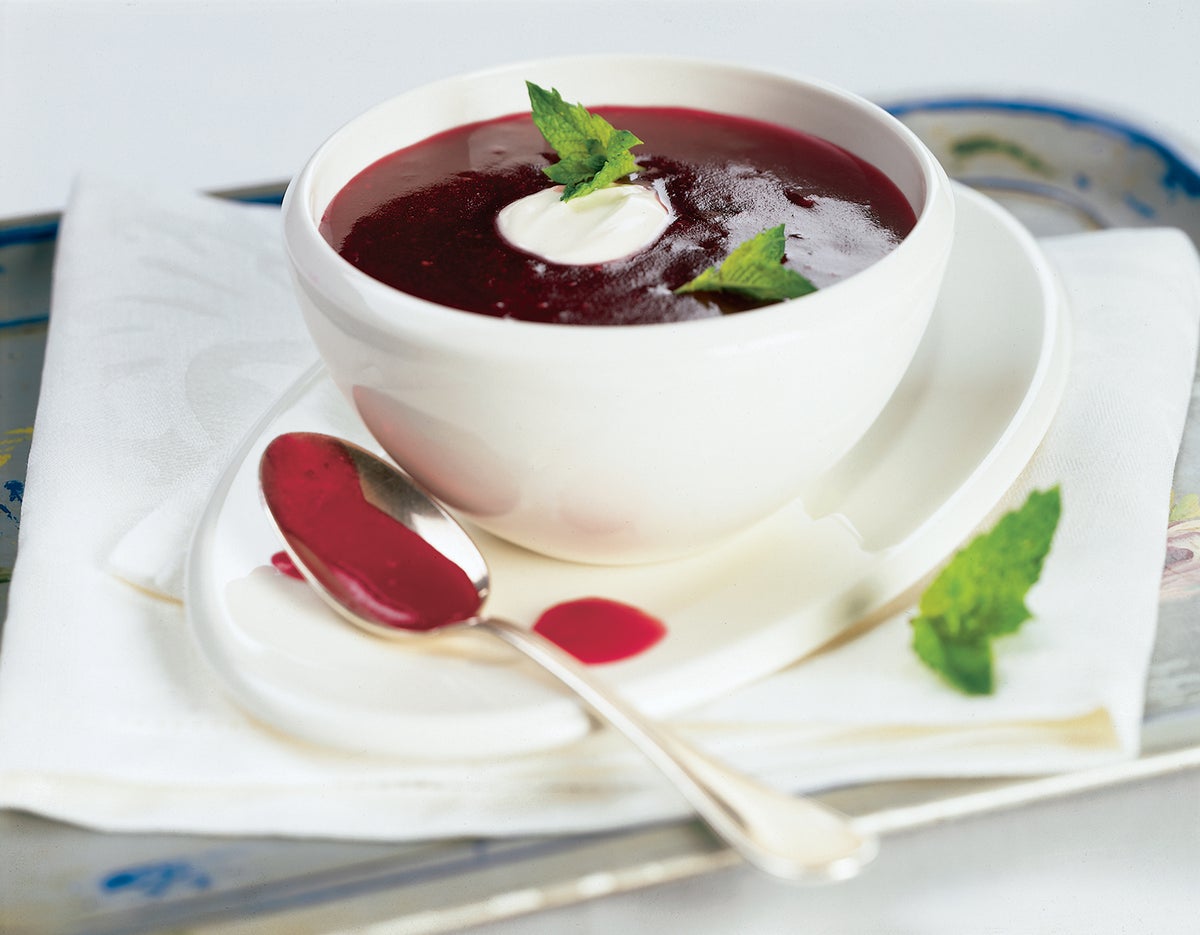 Puréed Cranberry Soup Recipe - Vegetarian Times