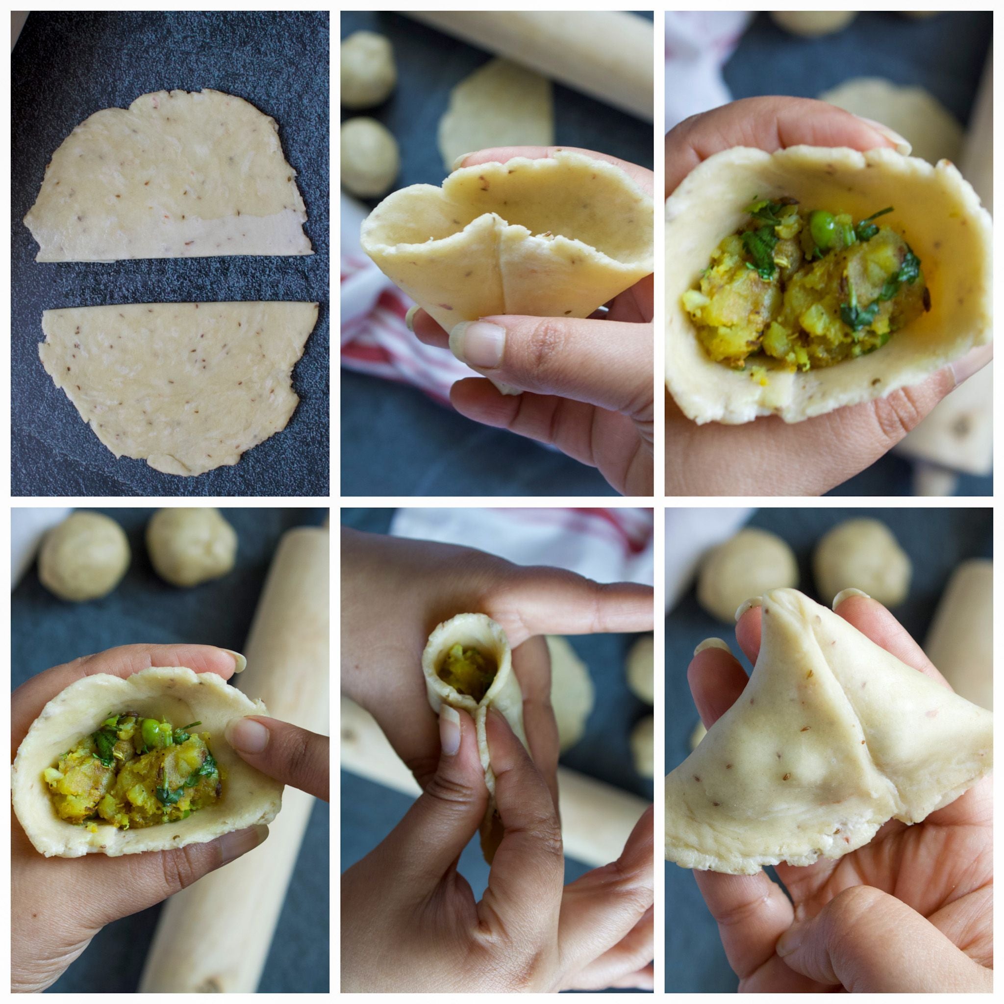Samosa Recipe with Potatoes, Peas, and Carrots | Vegetarian Samosas